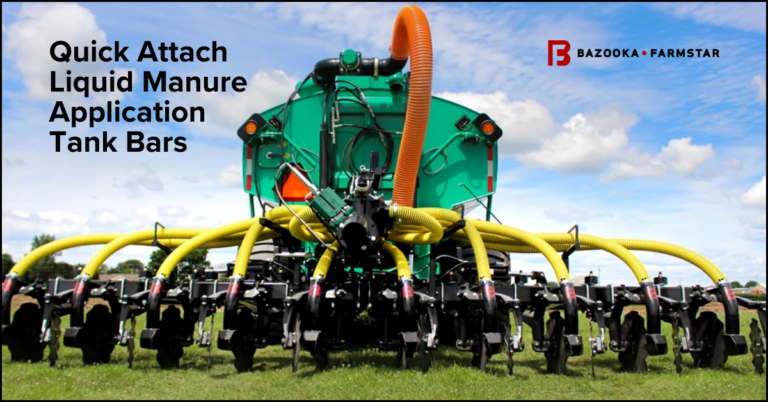 Quick Attach Manure Application Tank Bars: A Happy Medium - Bazooka ...